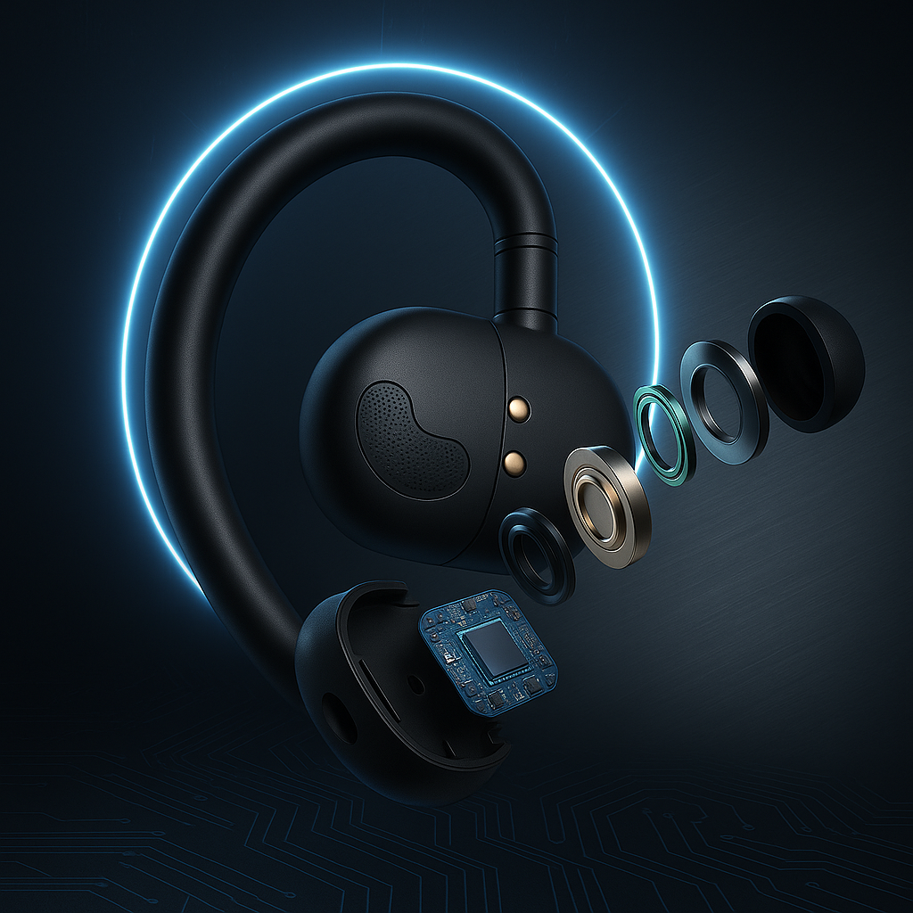 MINDBEAST - Wireless Super Bass Noise-Cancelling Earbuds & Headphones